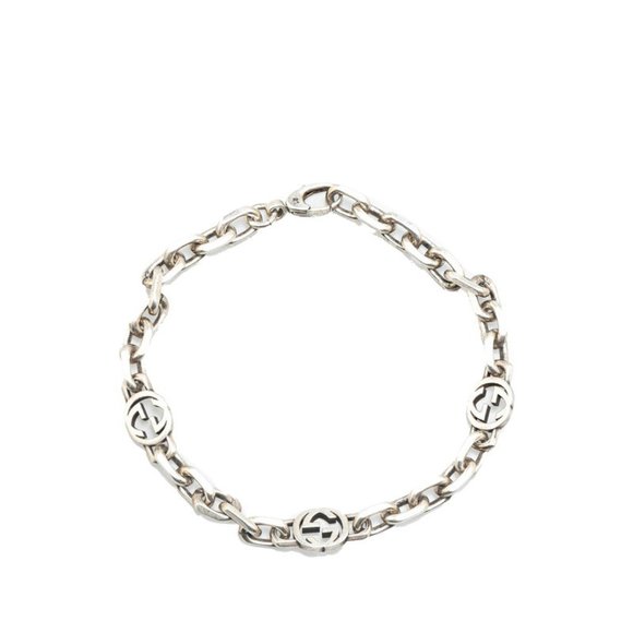 Gucci | Jewelry | Gucci Interlocking G Chain Bracelet Sv925 Silver Mens Gucci | Poshmark
